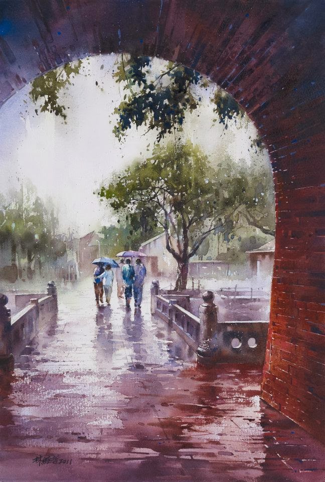 Акварель от Lin Ching Che, Тайвань. Обсуждение на LiveInternet - Российский Сервис Онлайн-Дневников