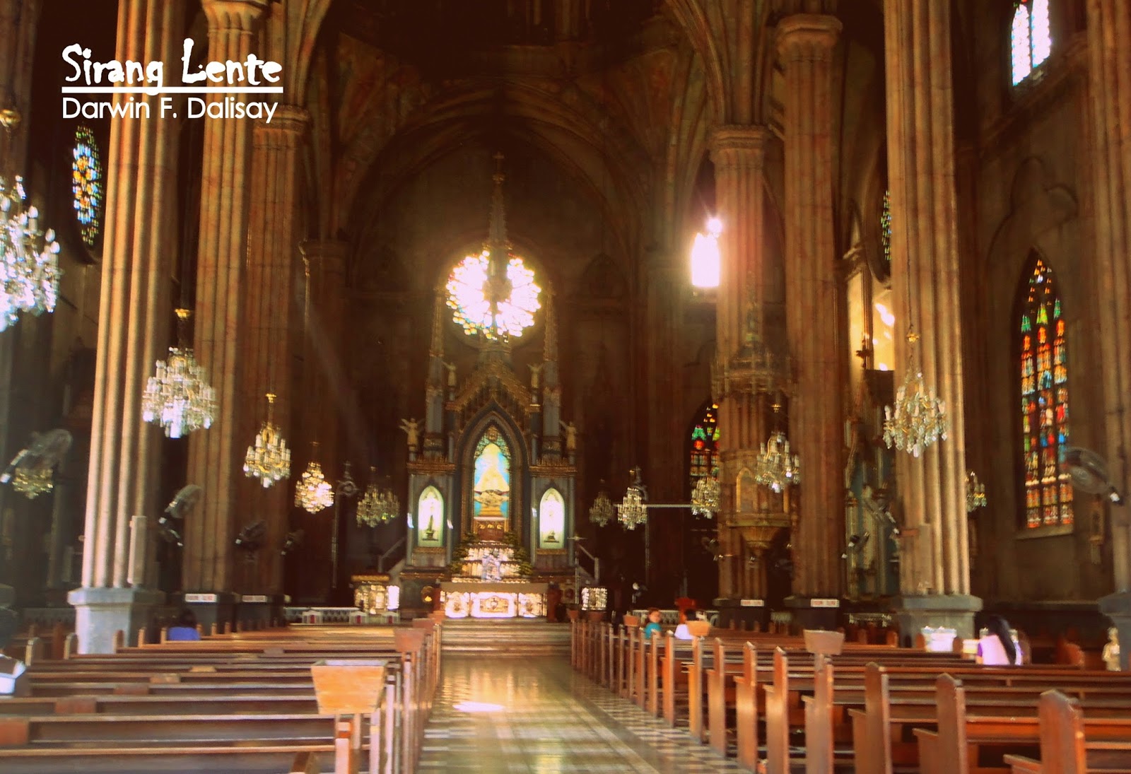 SIRANG LENTE: SAN SEBASTIAN CHURCH, MANILA