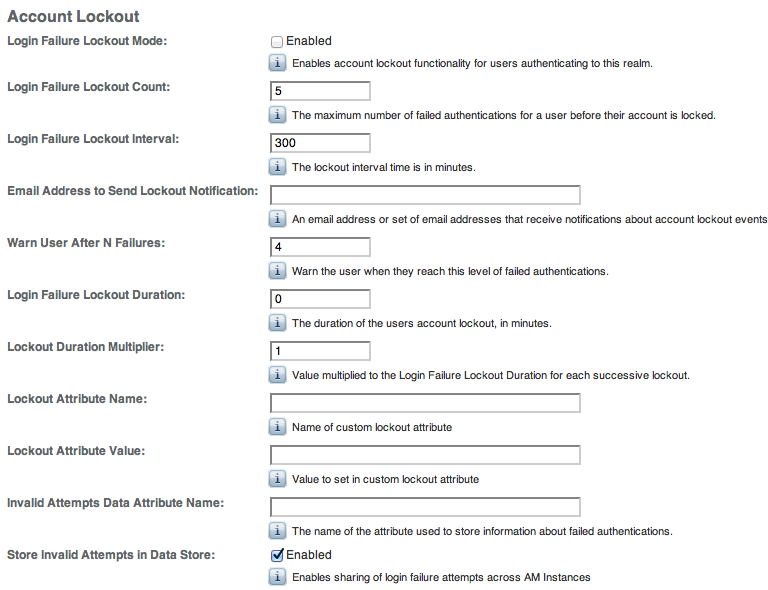 azlabs: Account Lockout feature in OpenAM
