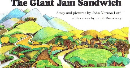 Vintage Kids' Books My Kid Loves: Great Monday Give: The Giant Jam Sandwich