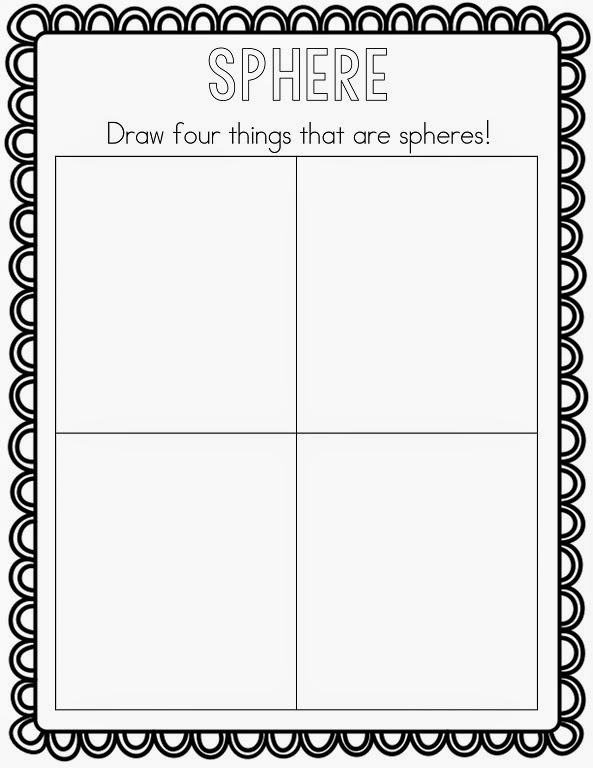First Grade Garden: New 3D Shape Freebie!