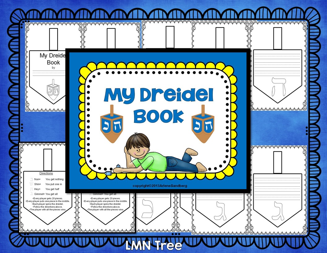 My Dreidel Book - Classroom Freebies