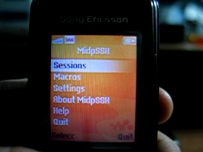 MidpSSH: Controlando la PC desde el Móvil. » Blog de Notas | Soy Facus