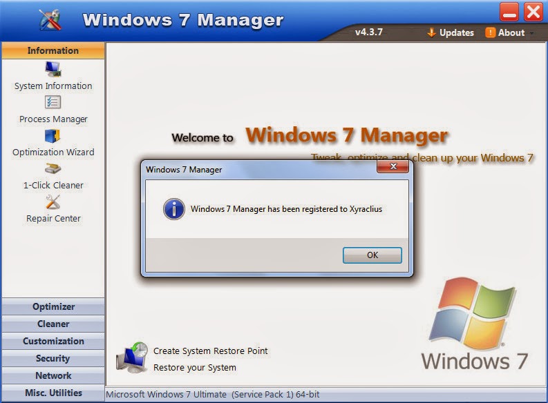 Windows 7 manager 2 0 3 final x86 x64 software keygen : cripvingchild