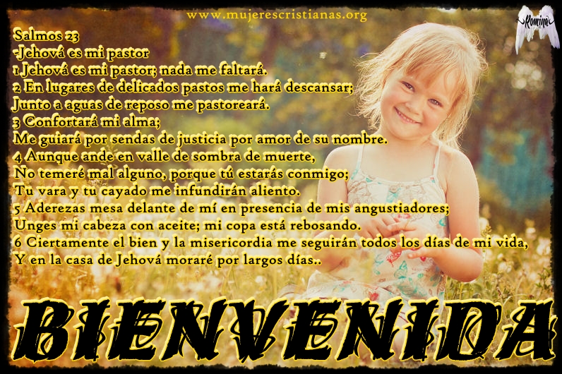 Tarjetas de bienvenida - Imagui