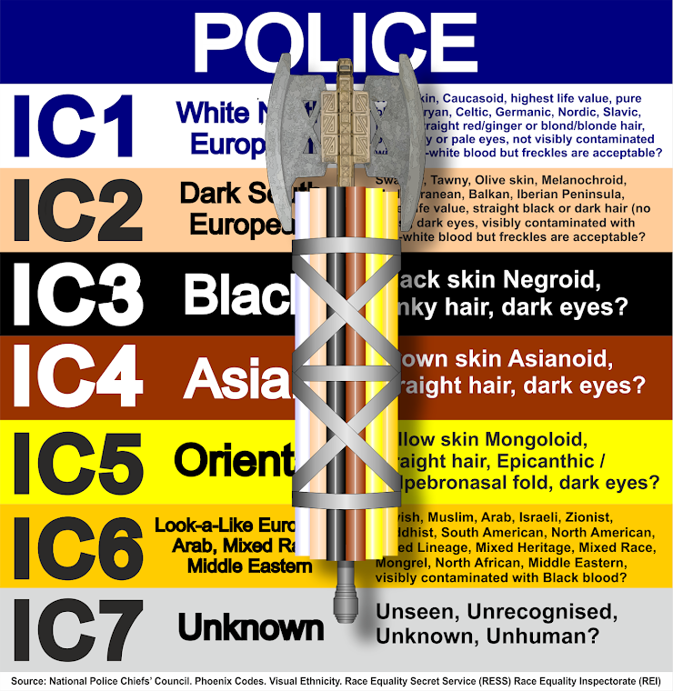 UNITED RACES POLICE And CIVIL SERVICE RACIAL CODES GRAPHIC UPDATE united-races-police-and-civil-service-racial-codes-graphic-update