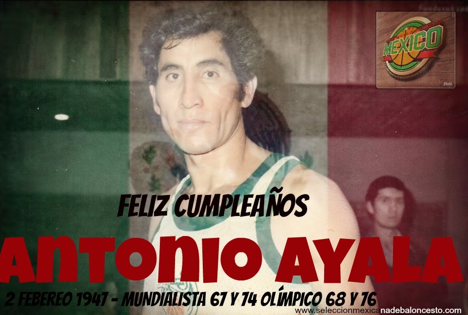 Antonio Ayala cumple 67 años. - @selmexbasket