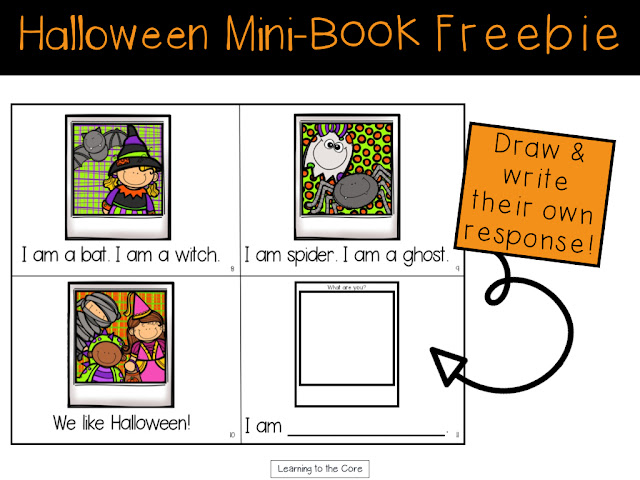 Halloween Mini Book Freebie! - Literacy with Aylin Claahsen