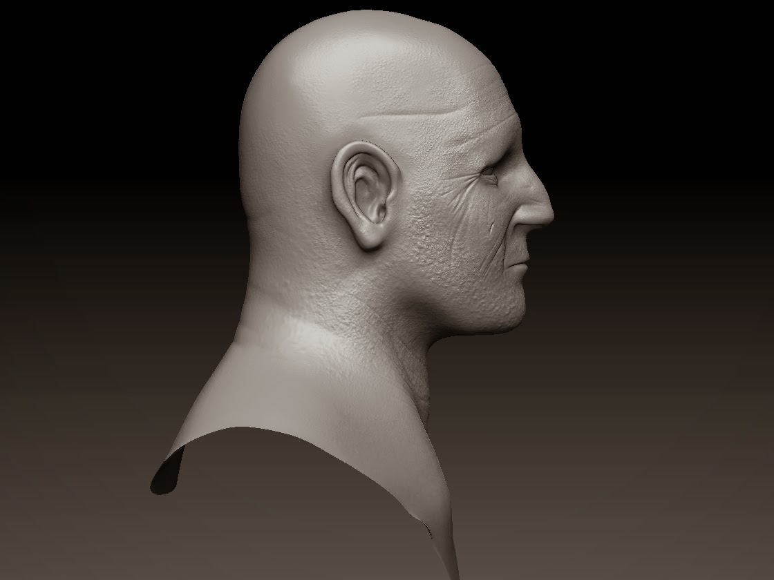 Head Sculpt. — polycount