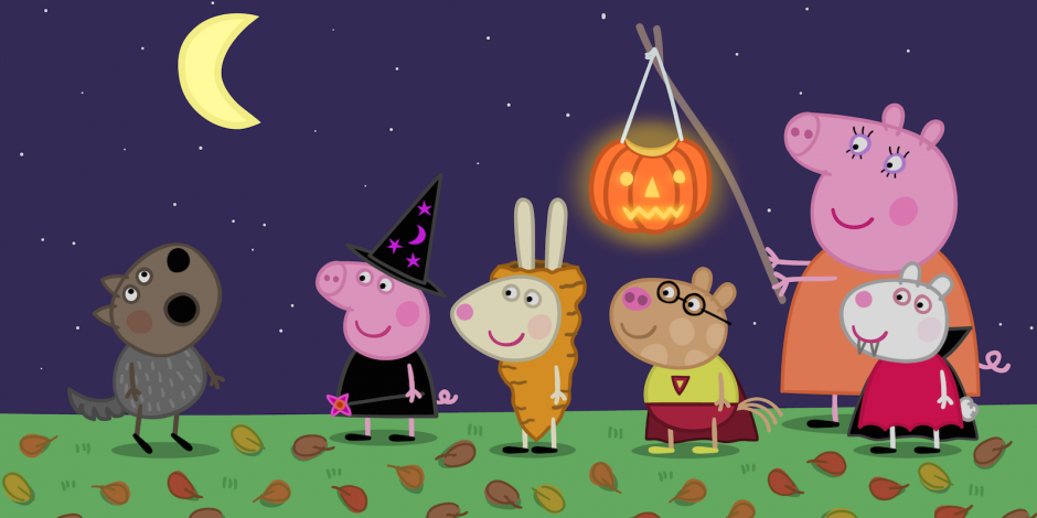 Cuéntamelo Bajito: Halloween con Peppa Pig (Poster gratis)