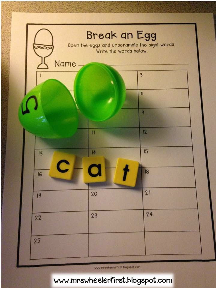 Egg-cellent Activities | Mrs. Wheeler's First Grade Tidbits | Bloglovin’