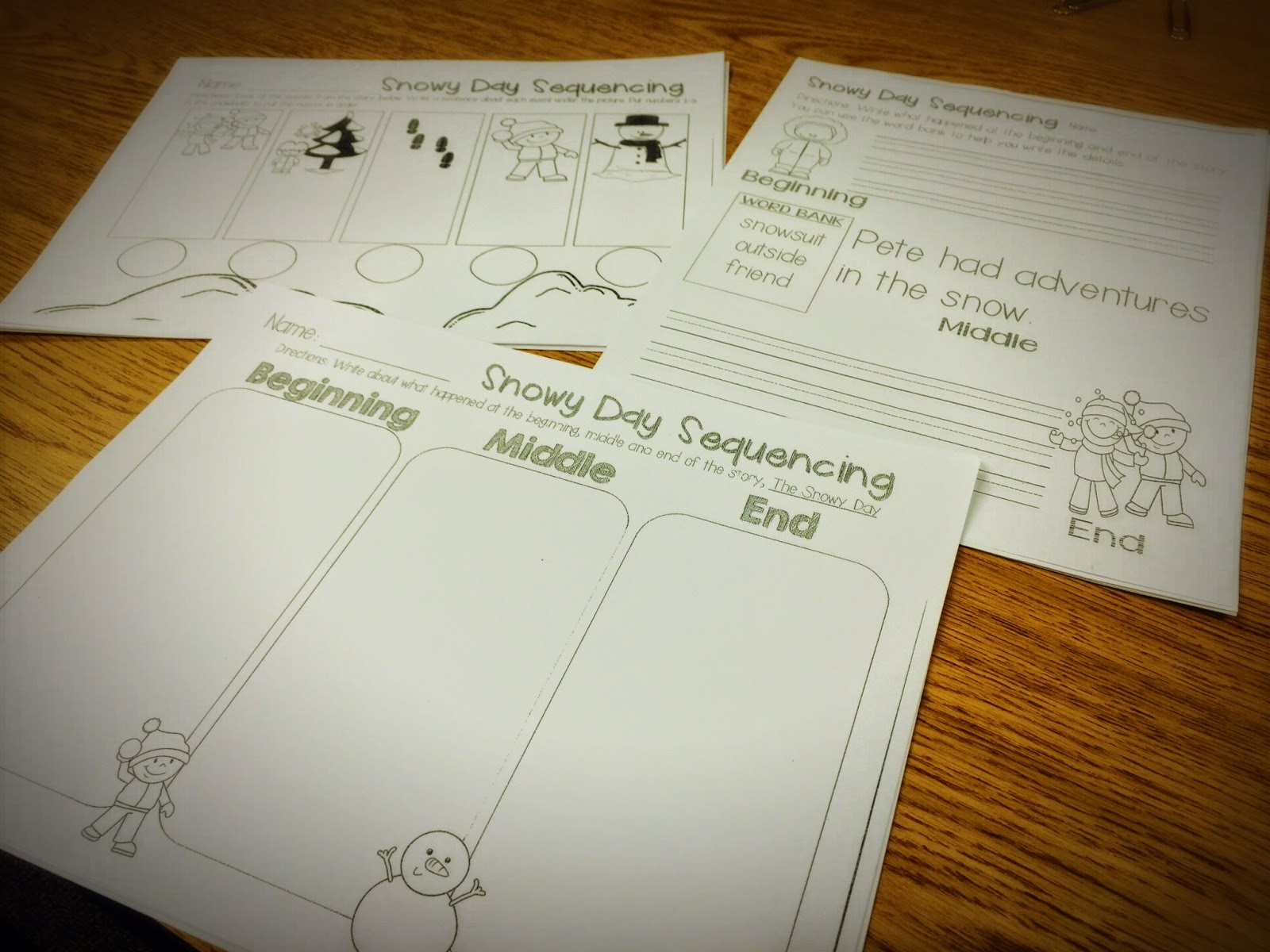 The Snowy Day - Fabulous In First