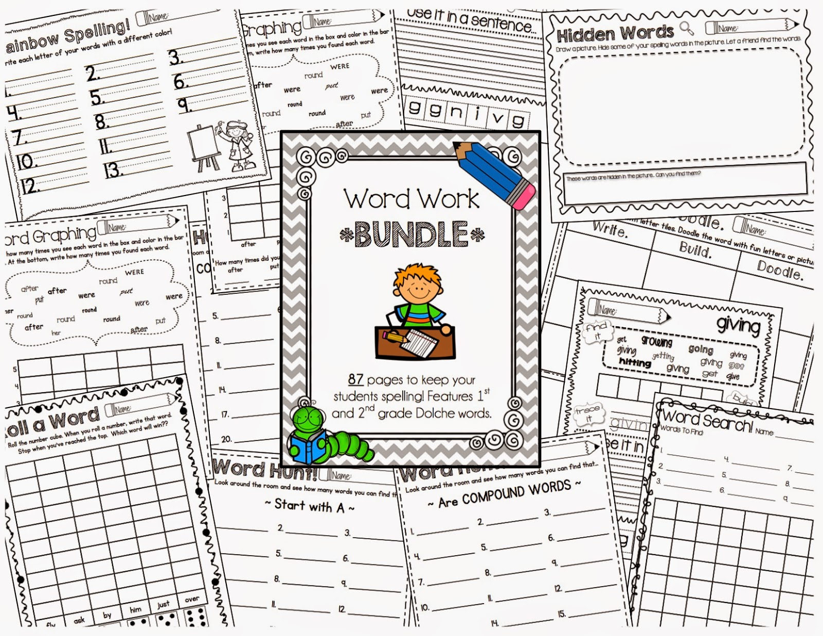 Mr. First Grade: Word Work & DIY Magnets