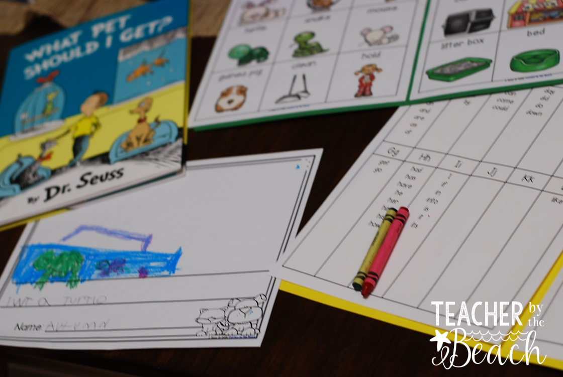 What Pet Should I Get - Writing Activity - Teacher by the Beach