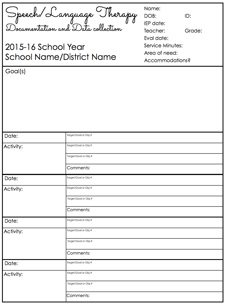 Let’s Talk about Speech and Language Data!