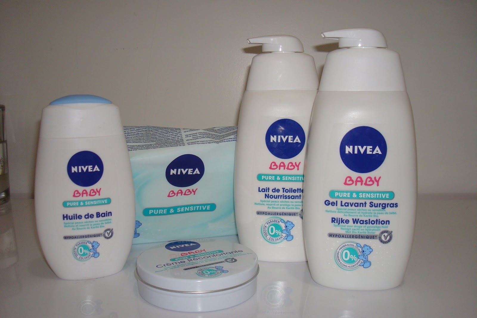 Ces doux moments: Pure et Sensitive de Nivea baby : la gamme qui protège la peau des bébés ...