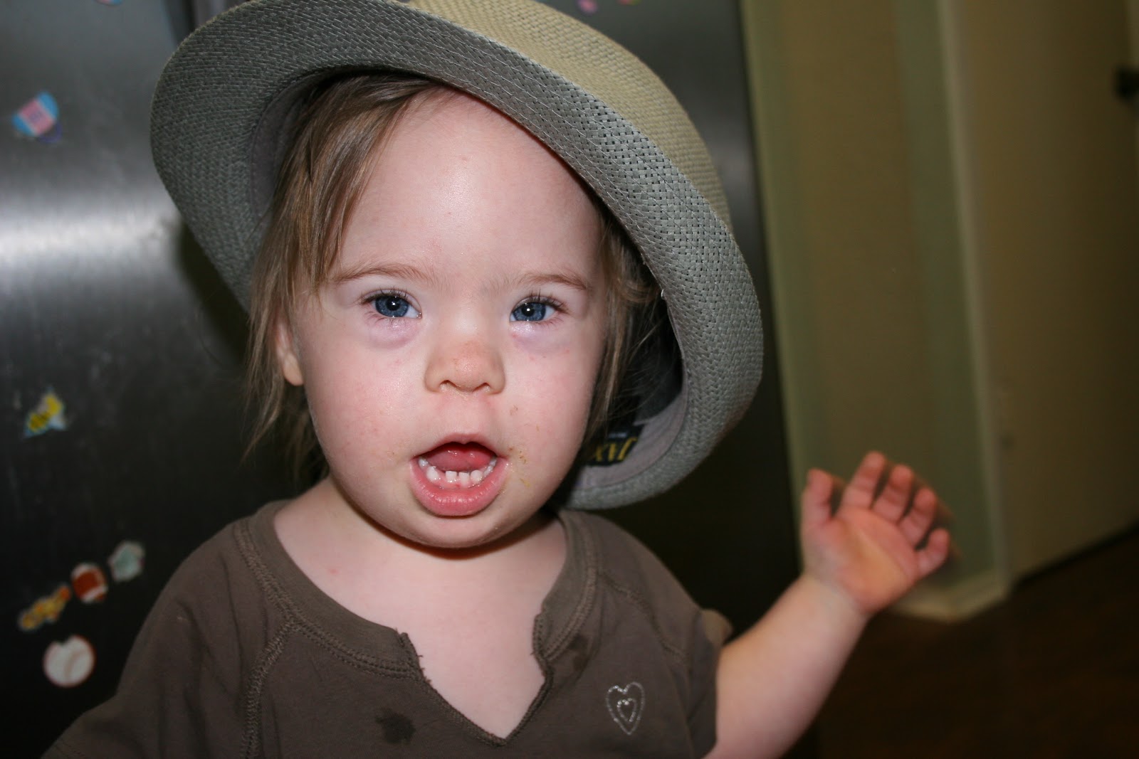 Ruby’s Rainbow | Silly hat...