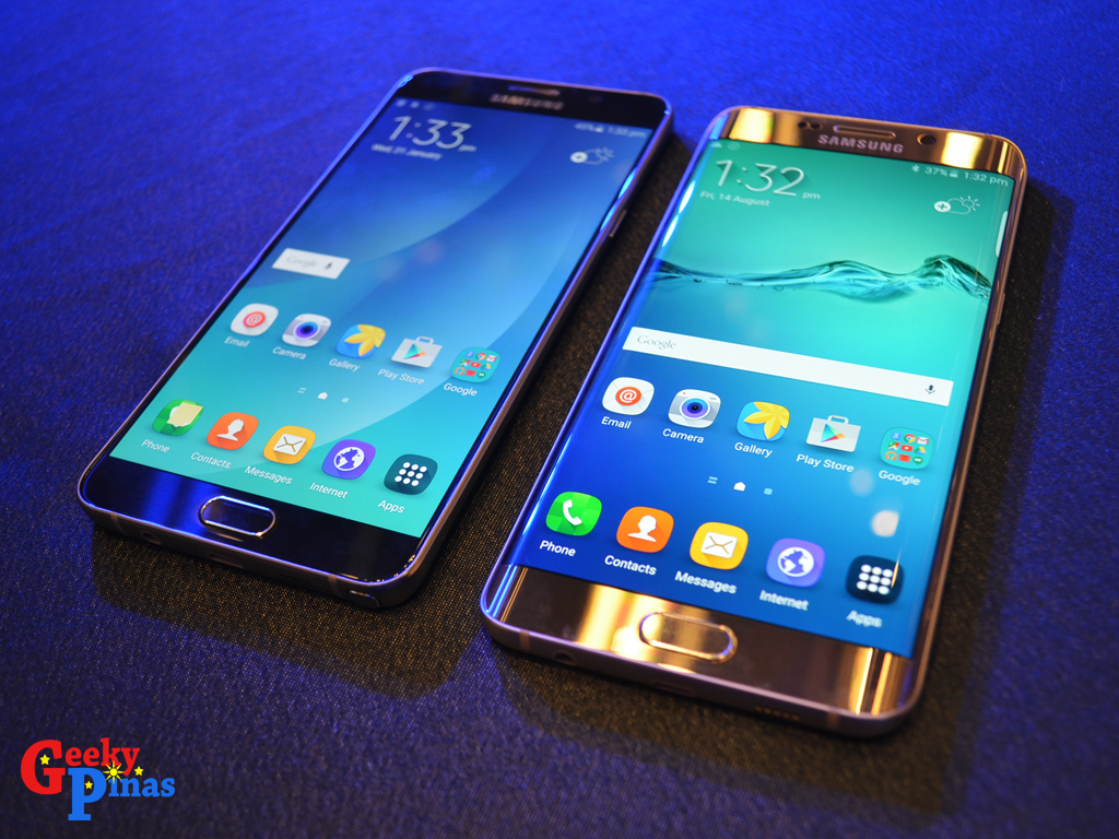 Samsung Galaxy S6 Edge+ & Note5 Officially Launches in the Philippines | Geeky Pinas