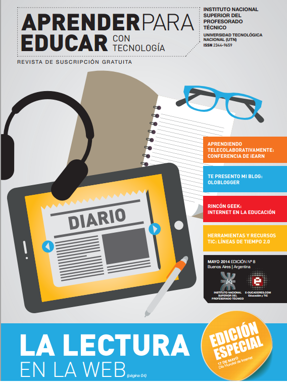 blog de pablo bongiovanni: Nueva revista Aprender para Educar con Tecnología, en PDF gratis