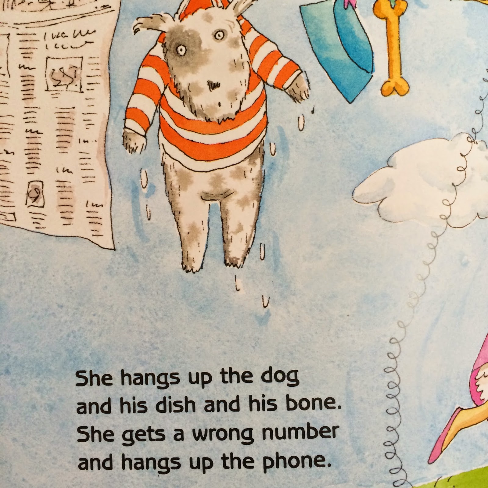 Mrs. McNosh Hangs Up Her Wash (Plus Freebie!) - Speech is Sweet