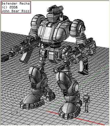 [TMP] "The defender Mecha." Topic