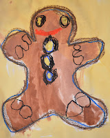 A Place Called Kindergarten: Framable Gingerbread Art