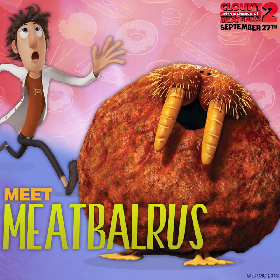 Cloudy With A Chance of Meatballs 2 Food-Animal Hybrids : Teaser Trailer