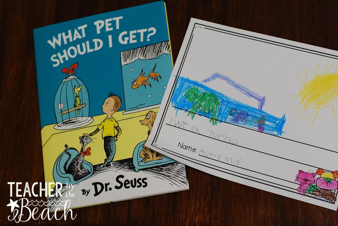 What Pet Should I Get - Writing Activity - Teacher by the Beach