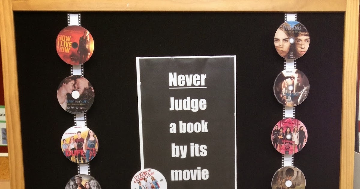 Library Displays: Never judge a book by its movie