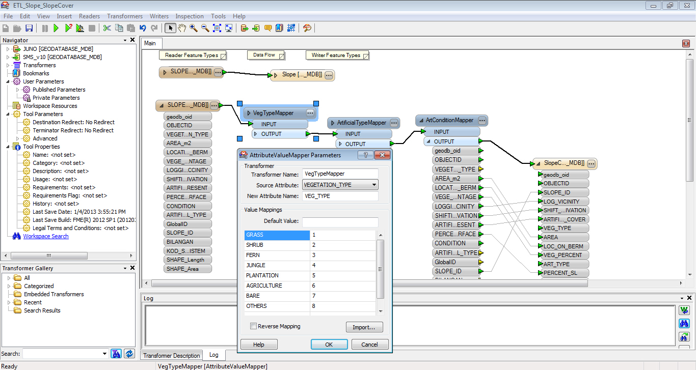Suka GIS: Kursus Ringkas ETL - ArcGIS Data Interoperability Extension Suka GIS: Kursus Ringkas ETL - ArcGIS Data Interoperability Extension