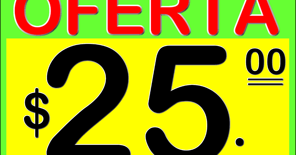 Carteles de Precios de Ofertas para Imprimir: Carteles Impactantes para ... Carteles de Precios de Ofertas para Imprimir: Carteles Impactantes para ...