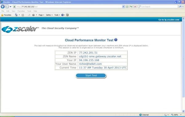 IT Security - Multi Platform : How to verify Connection Speed Issues