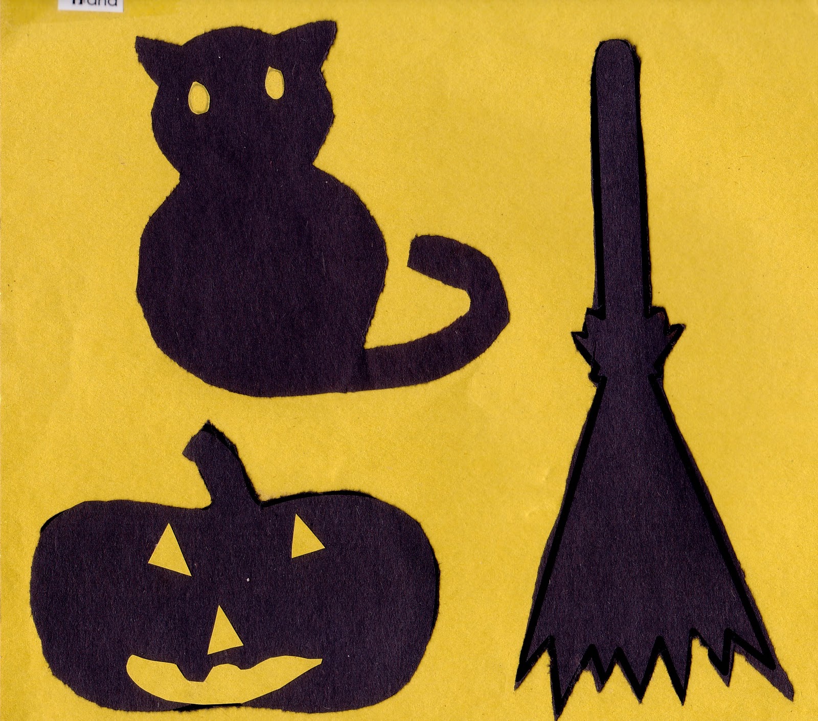 Easy Hallowen Banner Craft For Kids Preschool Education For Kids easy-hallowen-banner-craft-for-kids-preschool-education-for-kids