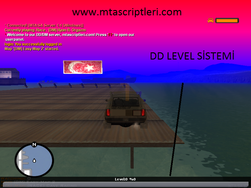 Destruction Derby Level Sistemi / Level System | MTA SCRİPTLERİ