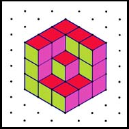 Cool Isometric Dot Paper Drawings