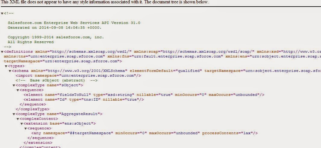 Experimental CRM: Salesforce WSDL testing using Soap UI Experimental CRM: Salesforce WSDL testing using Soap UI