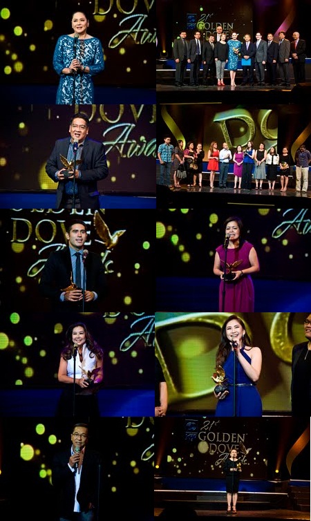ABS-CBN sweeps 32 awards in KBP Golden Dove Awards 2013 - LionhearTV