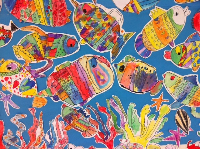 Apex Elementary Art: One Fish, Two Fish, Red Fish, Blue Fish