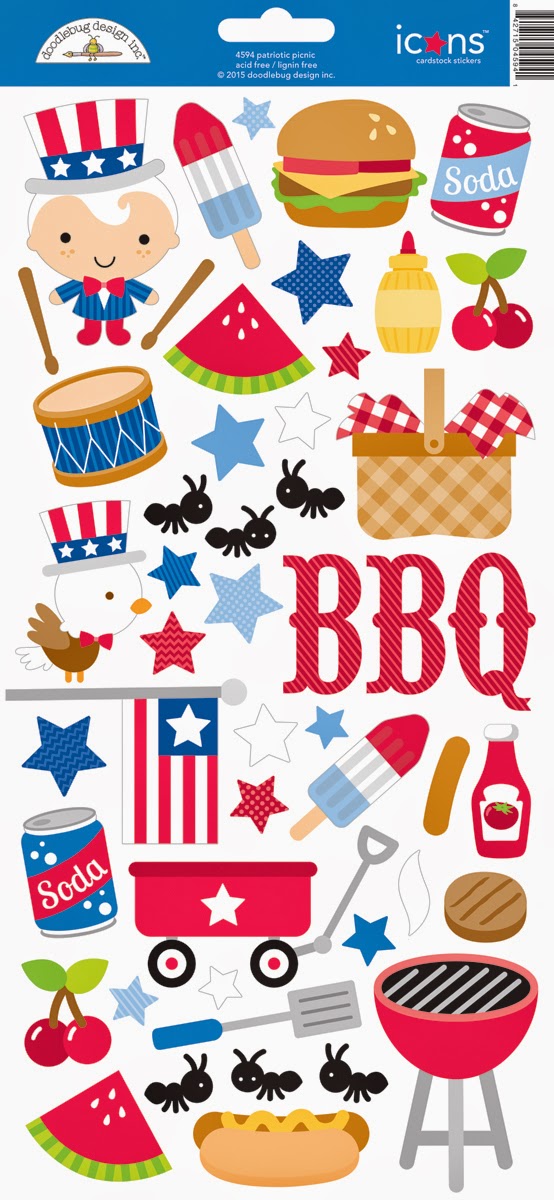 Doodlebug Design Inc Blog: Introducing the new Patriotic Picnic Collection