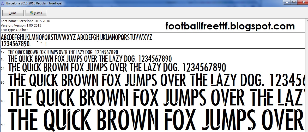 Free Football Font Multifilesgenuine free-football-font-multifilesgenuine