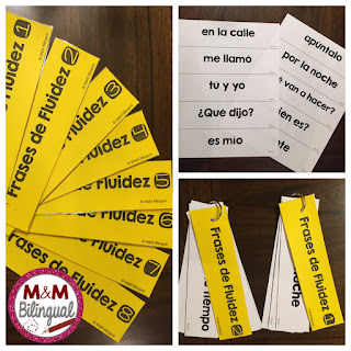 M&M Bilingual: Fluency Practice in SPANISH