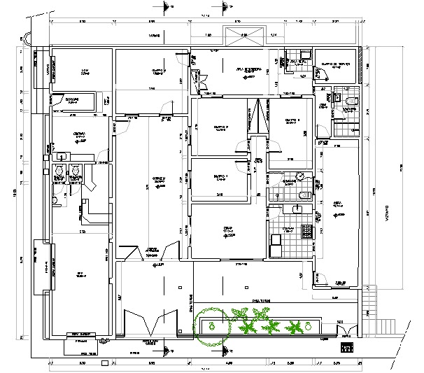Planta-baixa, Cortes e Fachadas Planta-baixa, Cortes e Fachadas