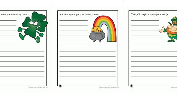Teaching with TLC: Creative St. Patrick's Day Writing Prompts