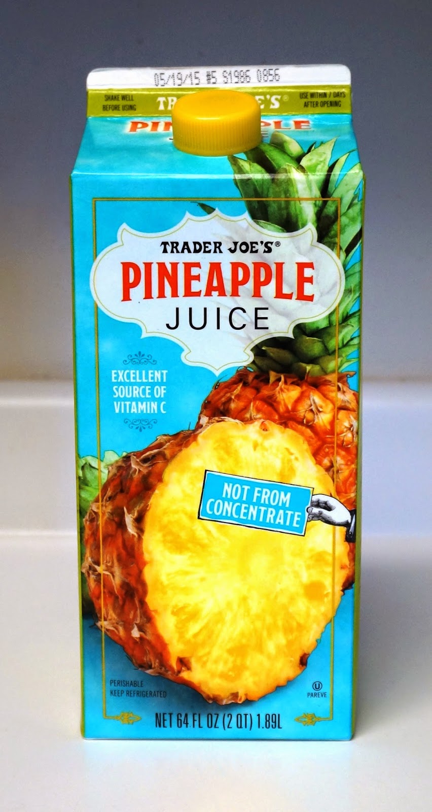 Exploring Trader Joe's: Trader Joe's Pineapple Juice Exploring Trader Joe's: Trader Joe's Pineapple Juice