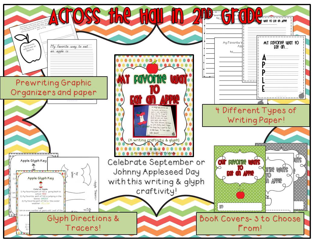 Across the Hall in 2nd: A Different Way to Celebrate Johnny Appleseed Day!