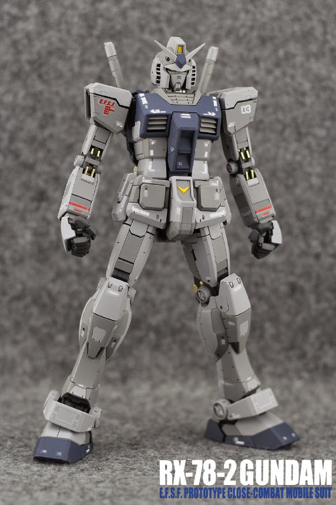 Painted Build: MG 1/100 RX-78-2 Gundam Ver. 3.0 "G3 Colors" - Gundam Kits Collection News and ...