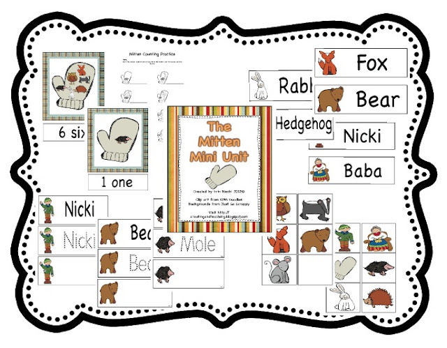 The Mitten Mini Unit | creating & teaching