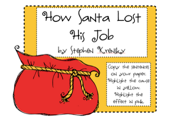 How Santa Lost His Job - Classroom Freebies