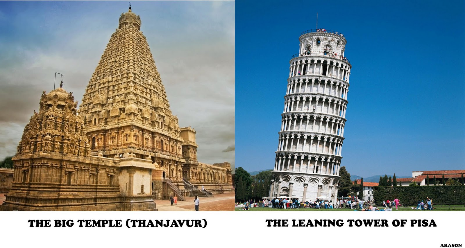 THE BIG TEMPLE Vs THE LEANING TOWER OF PISA The Fun Learning the-big-temple-vs-the-leaning-tower-of-pisa-the-fun-learning