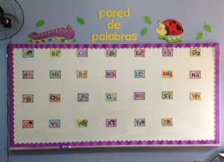 El jardín educativo de la maestra Piris: La pared de palabras y la ...